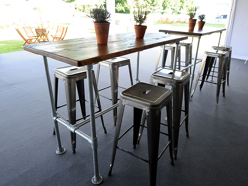 Scaffold High Table |Eventex Exhibition Furniture Hire UK