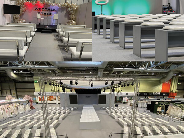 Bench Seating Hire For Trade Shows & Exhibition Organisers | Eventex ...